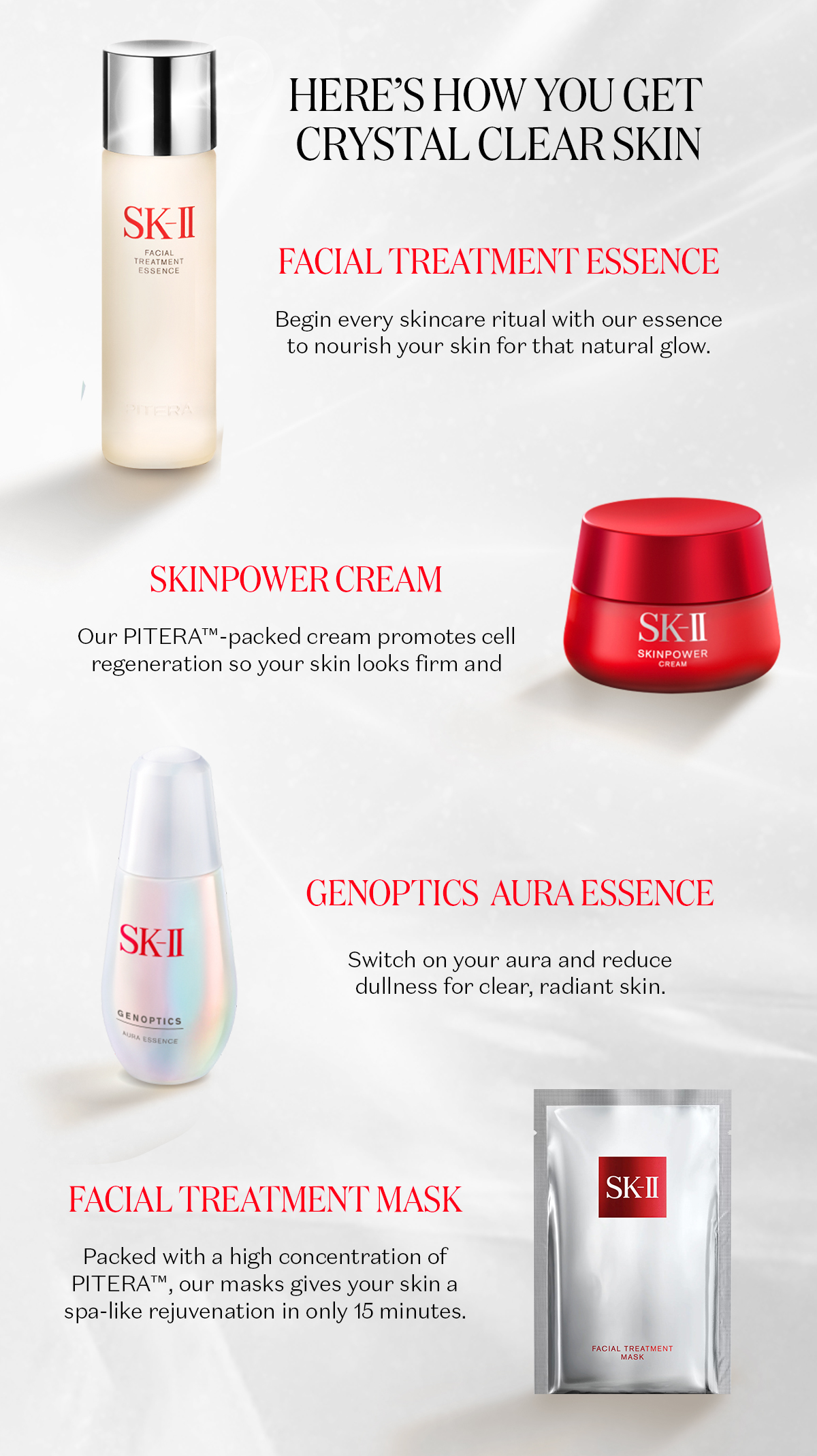 SK-II: Skin miracles do exist with SK-II! | Milled